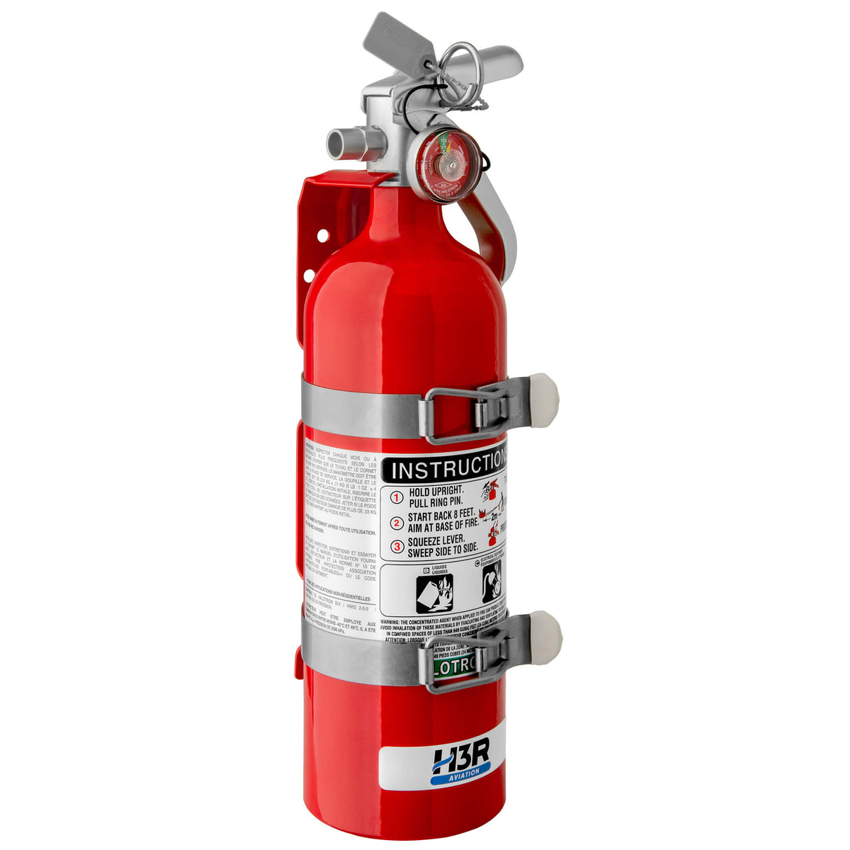 339TS - 3.55 lb. Halotron BrX Fire Extinguisher – H3R Aviation