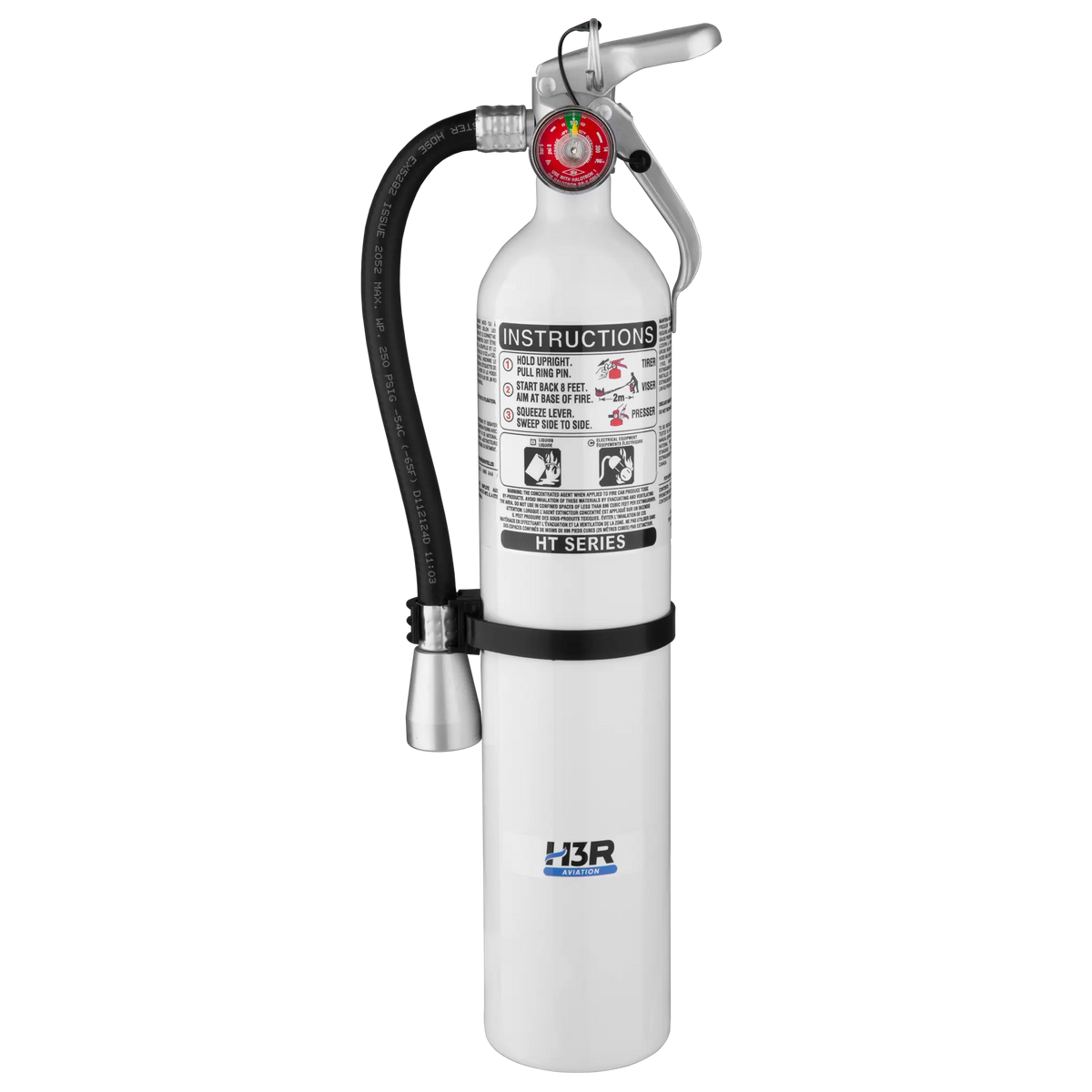 549 – 3.75 lb. Halotron BrX HT Series Ground Support Fire Extinguisher ...