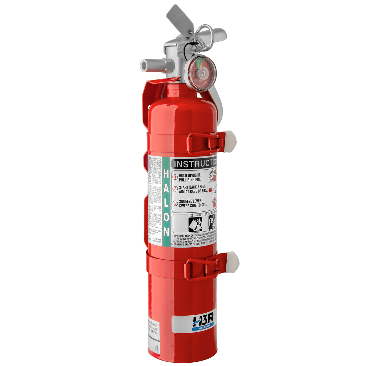 C352CS - 2.5 lb. Halon Fire Extinguisher – H3R Aviation